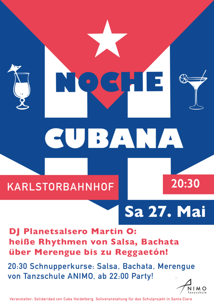 Noche Cubana / Cubanische Party – Unblock Cuba